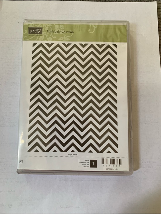 Stampin' Up! | Design | Stampin Up Positively Chevron Background Stamp ...